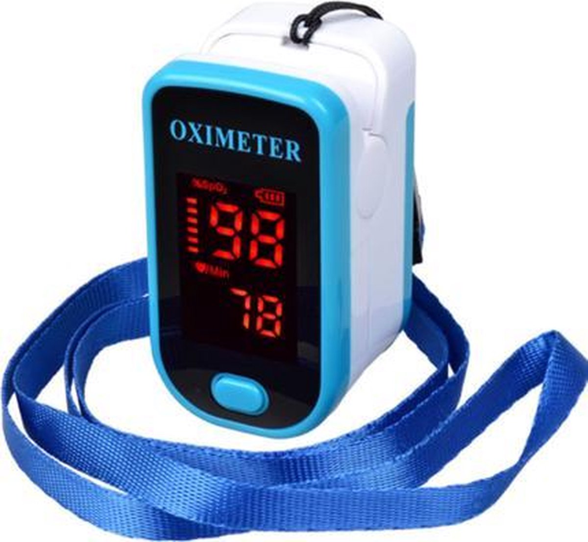 Hartslagmeter - Saturatiemeter - Oximeter - Gemakkelijk hartslag meten ...