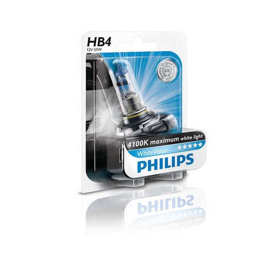 Philips WhiteVision 3700k blister 1 lamp - HB3 | bol