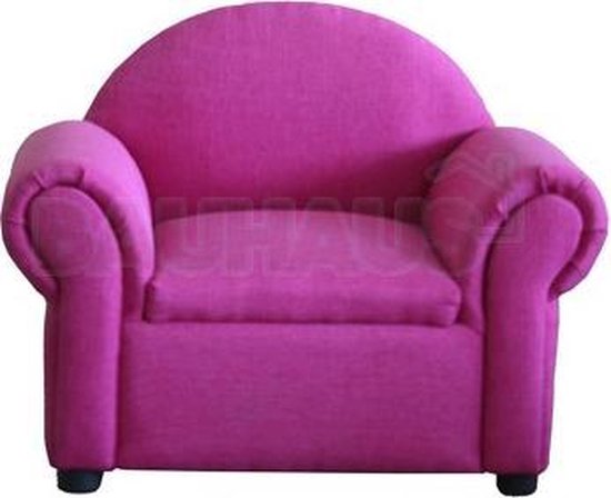 Teddy fauteuil roze - Kinderfauteuil - Stof - Hout | bol.com