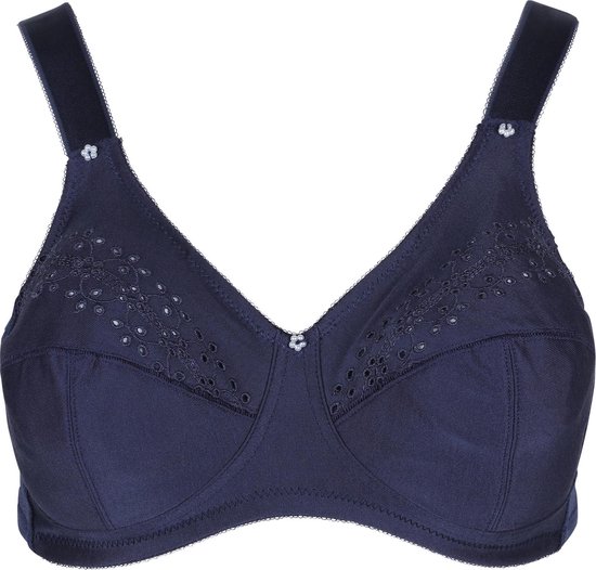 LingaDore LISETTE BH zonder beugel met katoen - 1341 - Navy - 95C | bol.com
