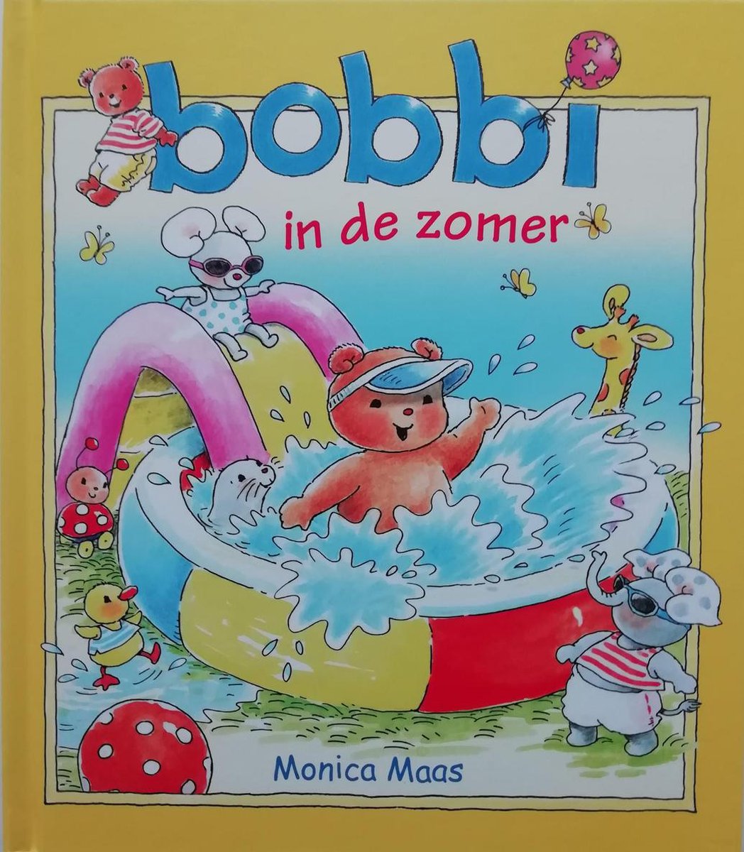 Bobbi in de zomer ( Let op : Maxi- editie = 22.5 x 26cm ), Monica Maas ...
