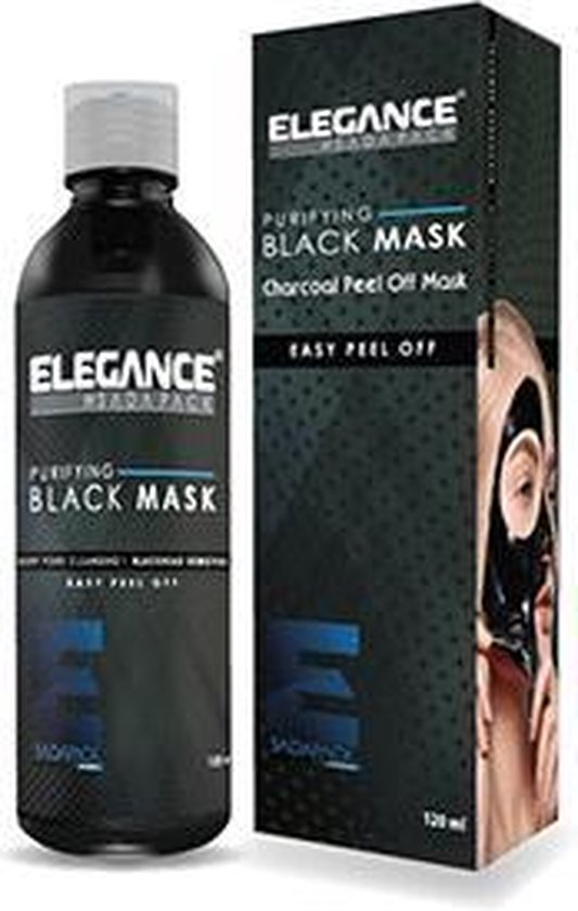 Elegance Black Peel-Off Facial Mask 250ml | bol