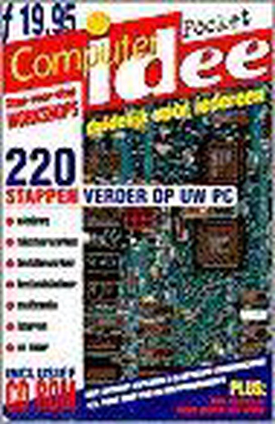 Computeridee 220 Stappen Verder Op Pc, Computer Idee | 9789054286622 | Boeken | bol