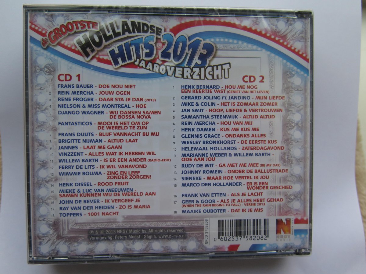 Grootste Hollandse Hit 2013 Jaaroverzicht, various artists | CD (album) | Muziek | bol