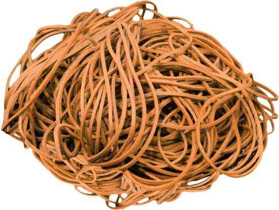 Elastiek 60x1 | 5mm bruin | bol