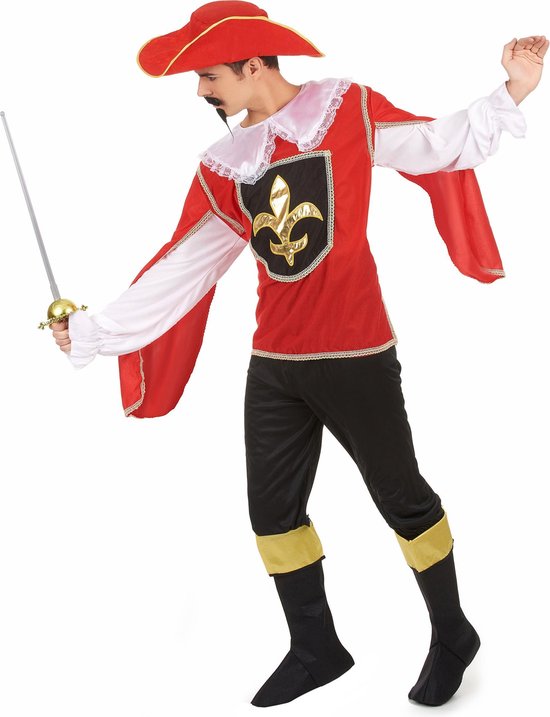 LUCIDA - Fleur de lys musketier kostuum voor mannen - M | bol.com