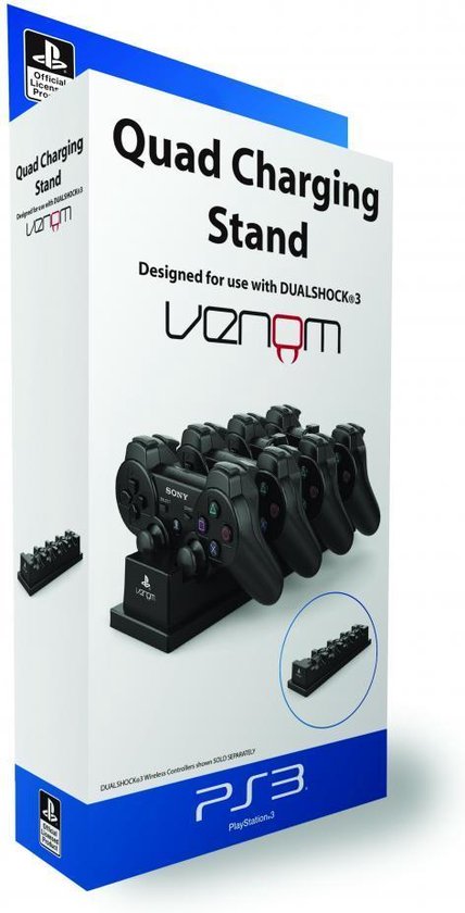 Venom Quad Docking Station (PS3) | bol.com