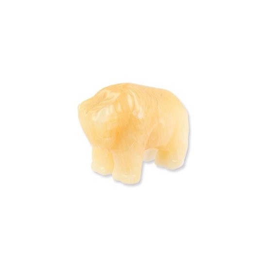 Bizon van Edelsteen Calciet Geel | bol