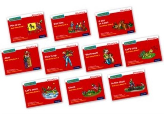 RWI PHON:RED DITTY BOOKS MIX PK 10 NE, Gill Munton | 9780198371175 ...