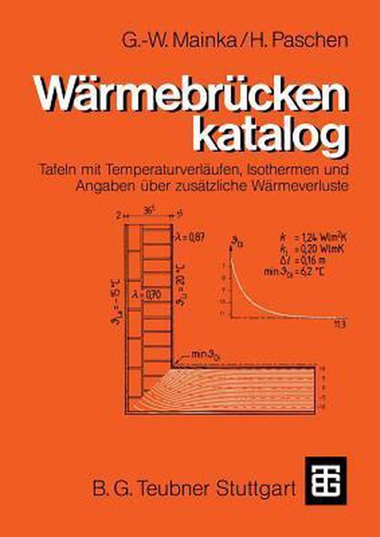 Wärmebrückenkatalog | 9783519050032 | Georg-Wilhelm Mainka | Boeken ...
