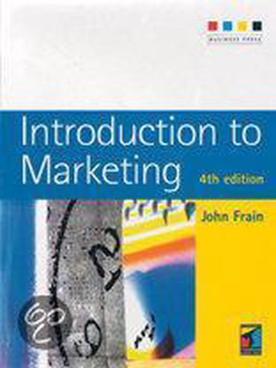 Introduction to Marketing, John Frain | 9781861521477 | Boeken | bol