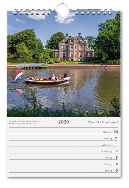 Weekkalender 2020 • Holland | bol.com