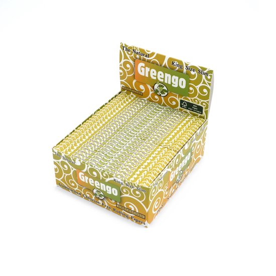 Greengo - Vloeipapier - Vloei - Lange Vloei - Kingsize Slim - Display ...