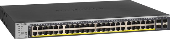 NETGEAR Pro GS752TPP - Switch - L3 - intelligent - 48 x 10/100/1000 ...