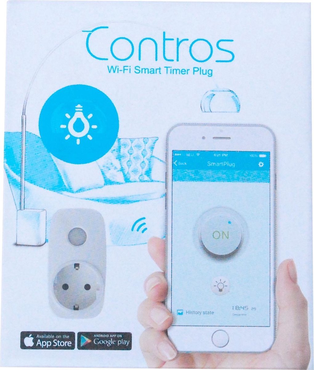 Contros SP cc Broadlink Smart Wi-Fi stopcontact wireless vanaf telefoon ...