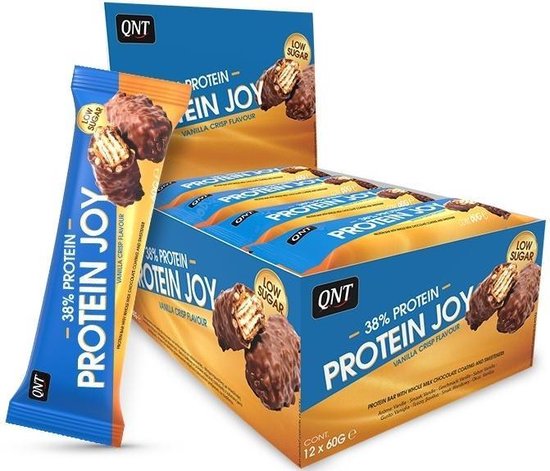 Protein Joy Bars (12x60g) Vanilla Crisp | bol.com
