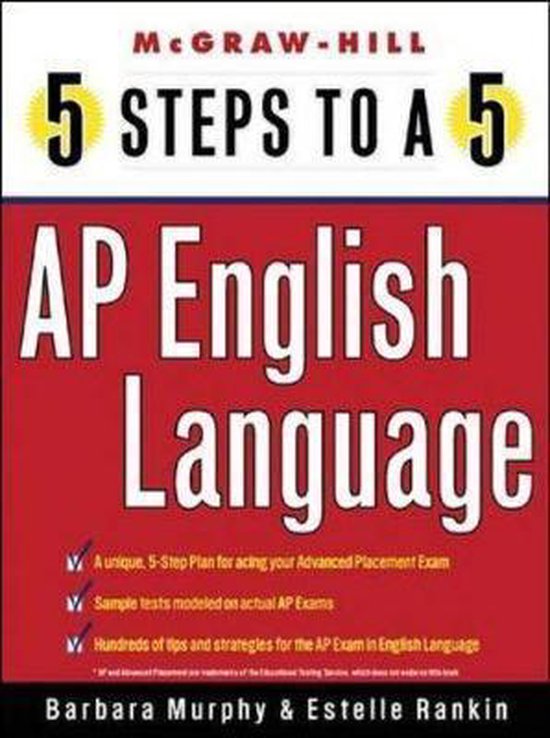 5 Steps to a 5 AP English Language | 9780071377201 | Barbara L. Murphy ...