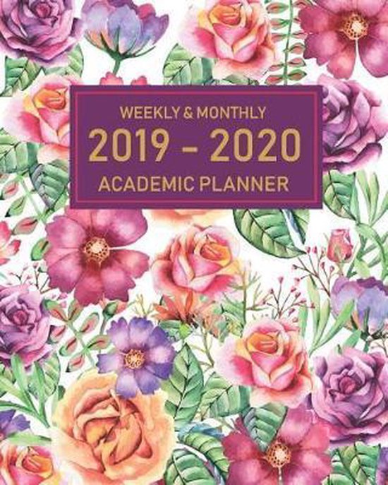 Academic Planner 2019-2020 | 9781796276350 | Planner Everything ...