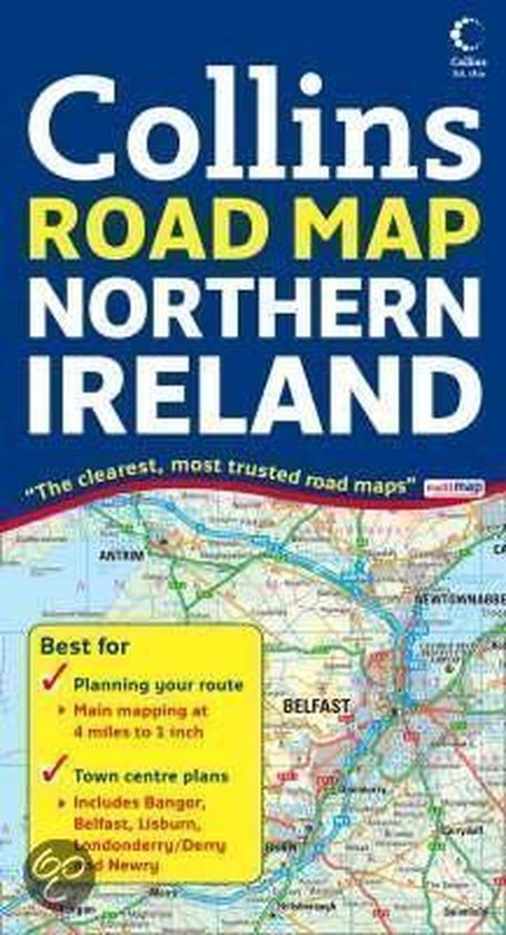 Northern Ireland Road Map | bol.com