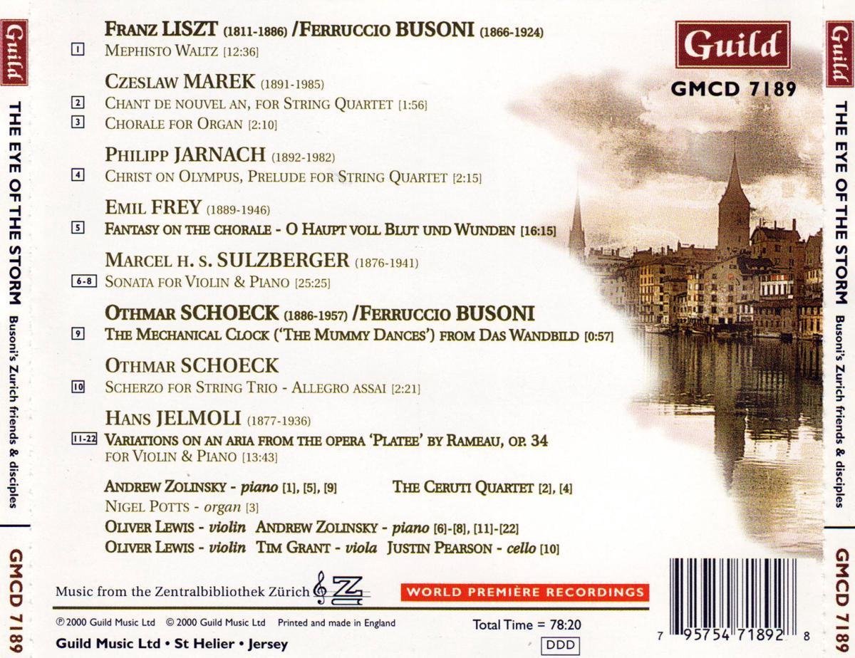 The Eye of the Storm, Andrew Zolinsky | CD (album) | Muziek | bol