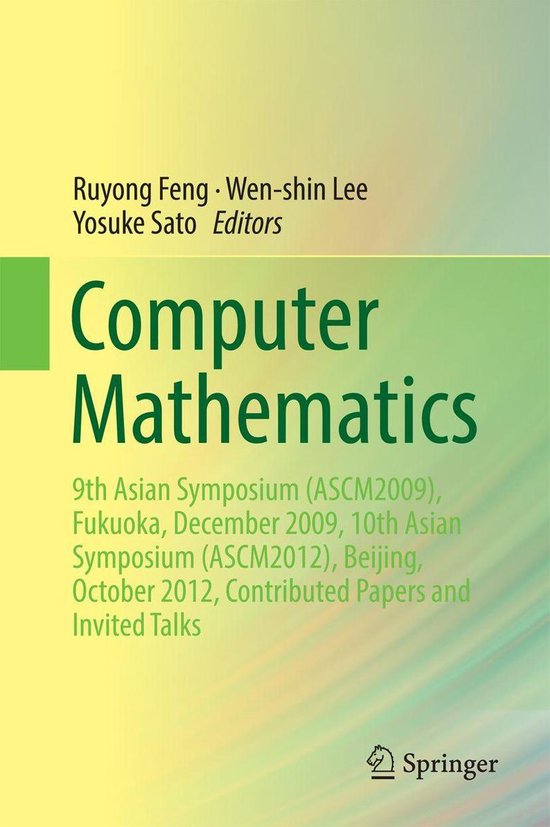 Computer Mathematics (ebook) | 9783662437995 | Boeken | bol.com