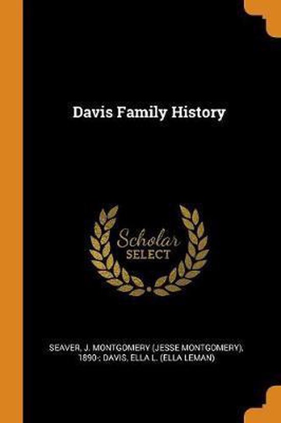 Davis Family History | 9780353215269 | Boeken | bol.com
