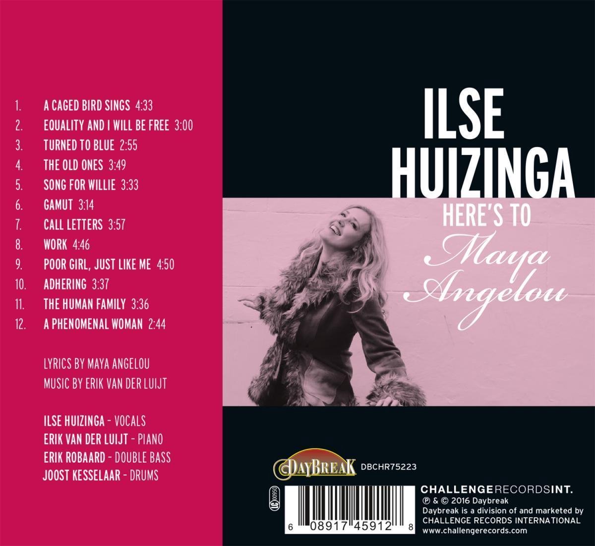 HereS To Maya Angelou, Ilse Huizinga | CD (album) | Muziek | bol.com