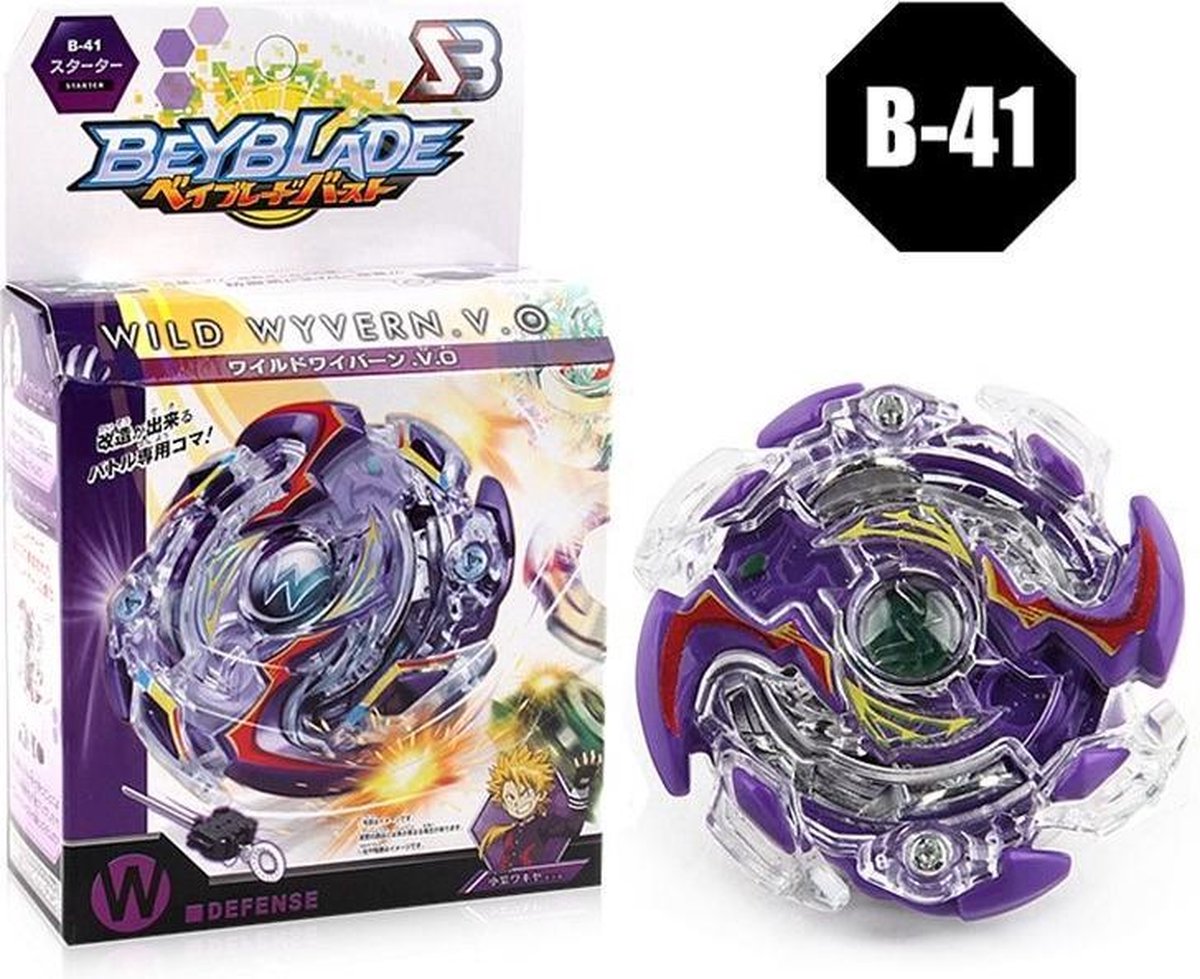BEY BLADE Wild Wyvron / Wyvern Burst Beyblade Starter set met Launcher ...