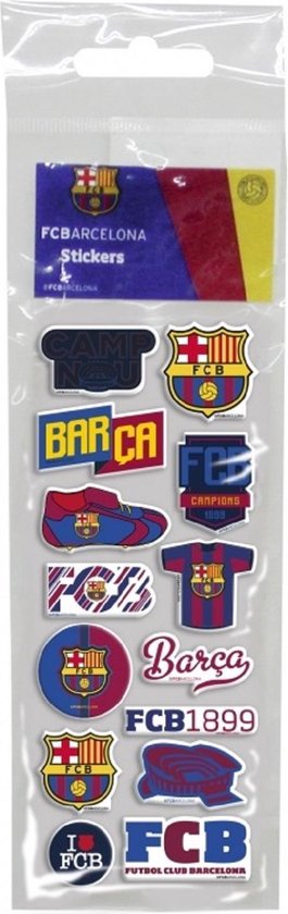 FC Barcelona stickers | bol.com