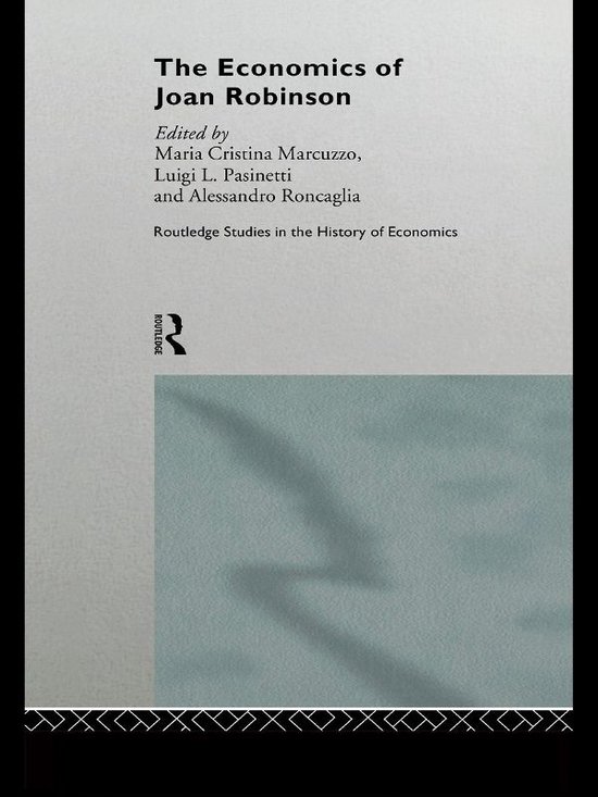 Routledge Studies in the History of Economics - The Economics of Joan ...