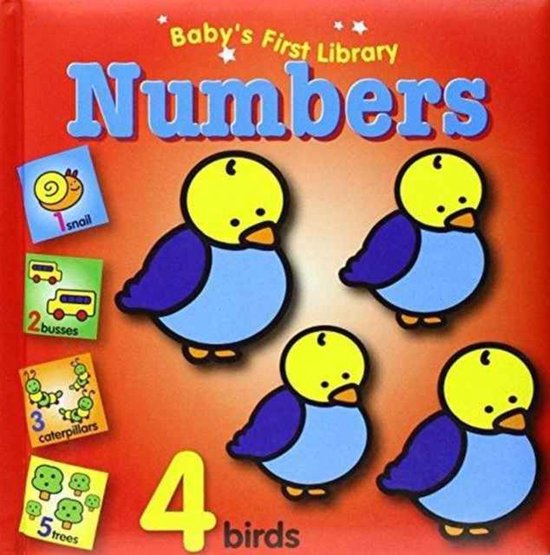 Baby First Library Numbers | 9789086224401 | Boeken | bol