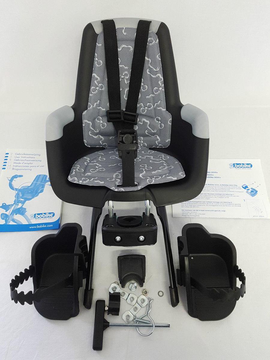 Siège enfant / siège vélo (siège avant) Bobike Classic Mini +, violon ...