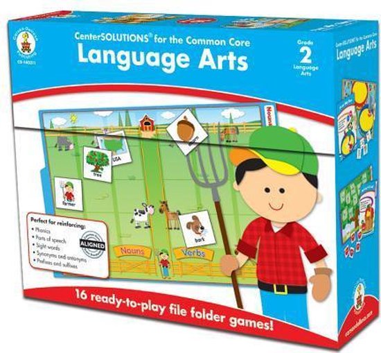 Language Arts File Folder Game, Grade 2 | bol.com