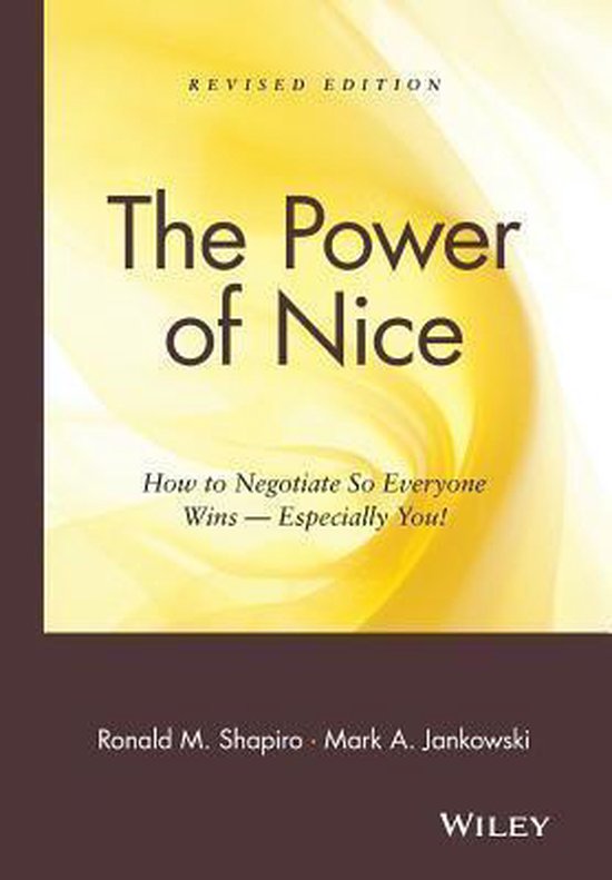 Power of Nice REV Ed C, Shapiro | 9780471218173 | Boeken | bol