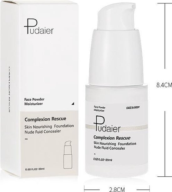 Pudaier Color changing foundation - kleurveranderende liquid foundation ...