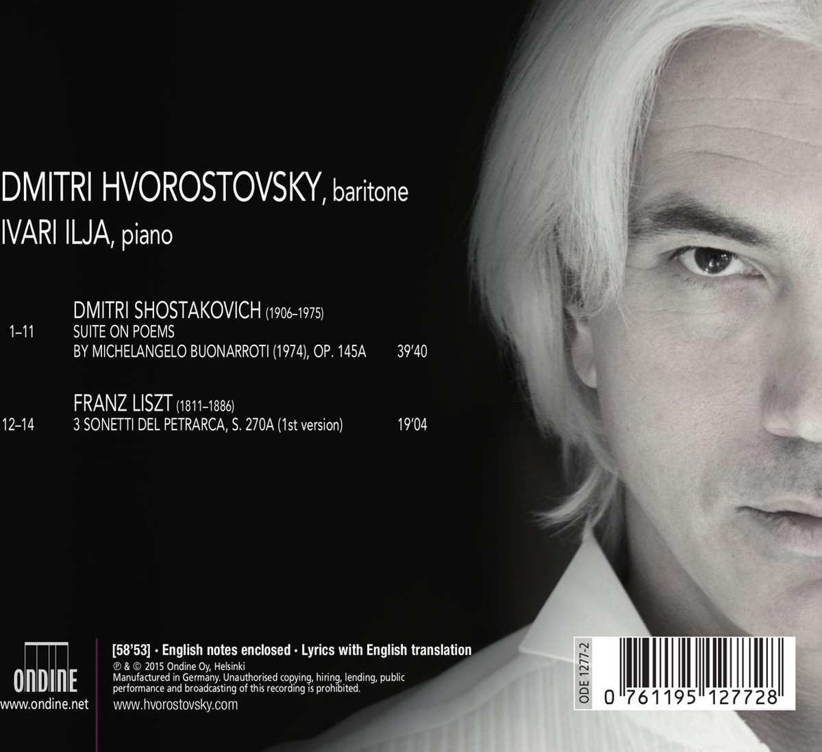 Shostakovichmichelangelo, Ivari Ilja | CD (album) | Muziek | bol.com