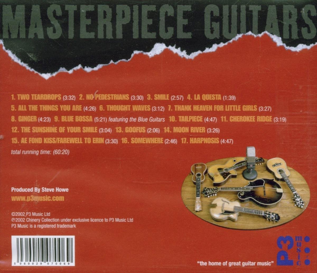 Masterpiece Guitars, Steve Howe | CD (album) | Muziek | bol.com