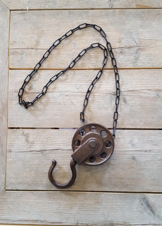 Metalen katrol 75 cm | bol.com