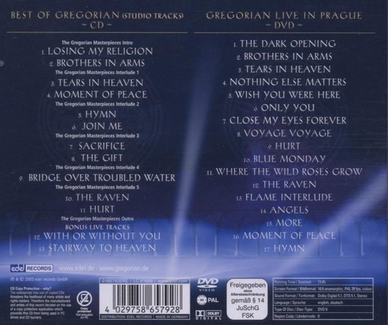 Masterpieces (Best Of), Gregorian | CD (album) | Muziek | bol