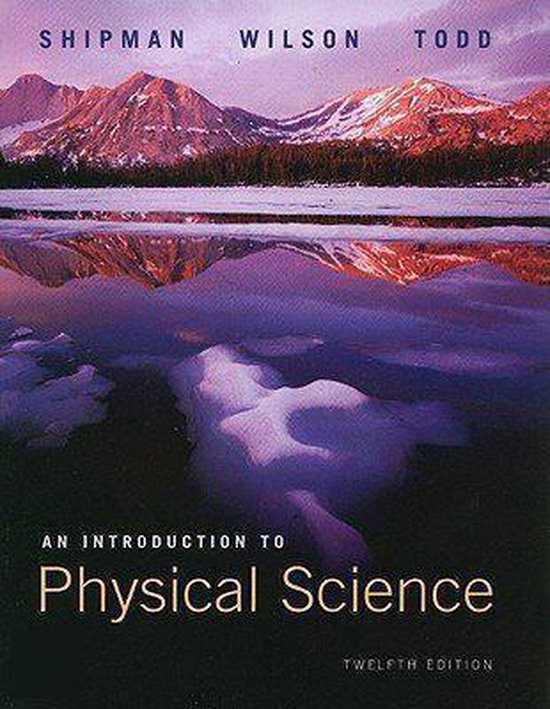 An Introduction To Physical Science | 9780538493628 | James T Shipman ...