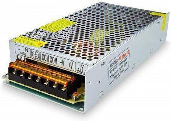 12V DC - 180W - 15A geschakelde voeding | bol