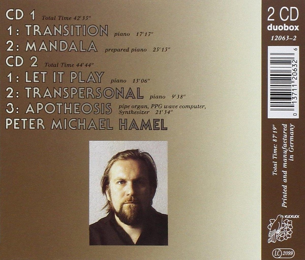 Peter Michael Hamel - Transition (CD), Peter Michael Hamel | CD (album ...
