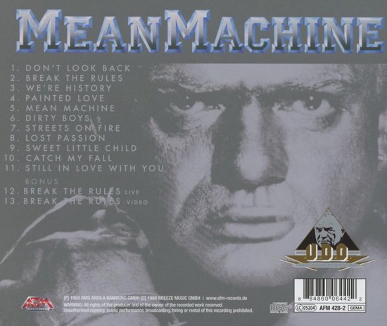 Mean Machine, U.D.O. | Muziek | bol