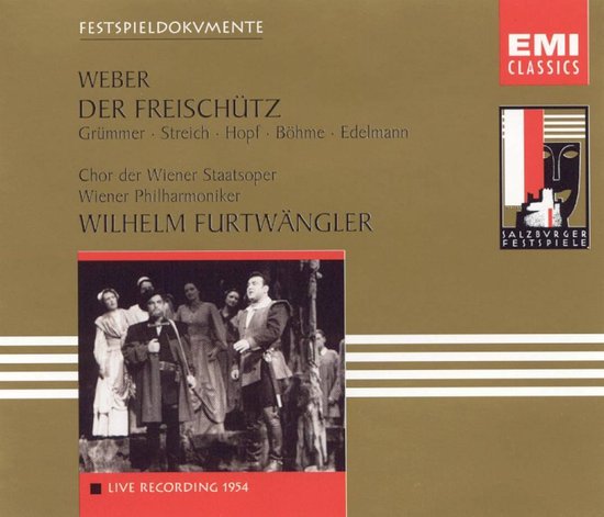 Weber: Der Freischutz / Furtwaangler, Salzburg Festival, Wilhelm Furtwängler | CD... | bol.com