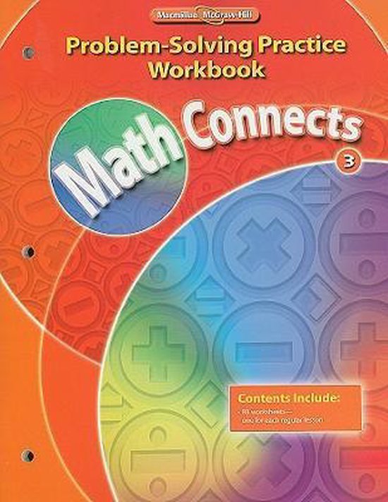 Math Connects Problem Solving Practice Workbook Grade 3 9780021072910 Mcgraw Hill Bol