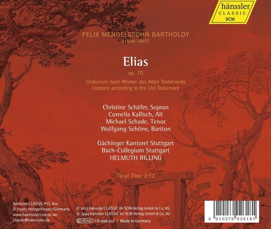 Gächinger Kantorei Stuttgart, Bach-Collegium Stuttgart, Helmuth Rilling ...