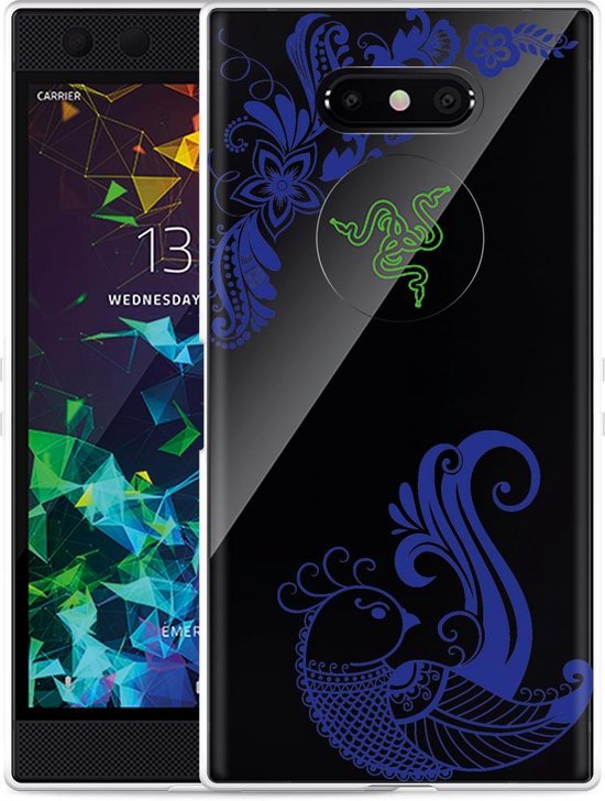 Razer Phone 2 Hoesje Blue bird - Designed by Cazy | bol.com