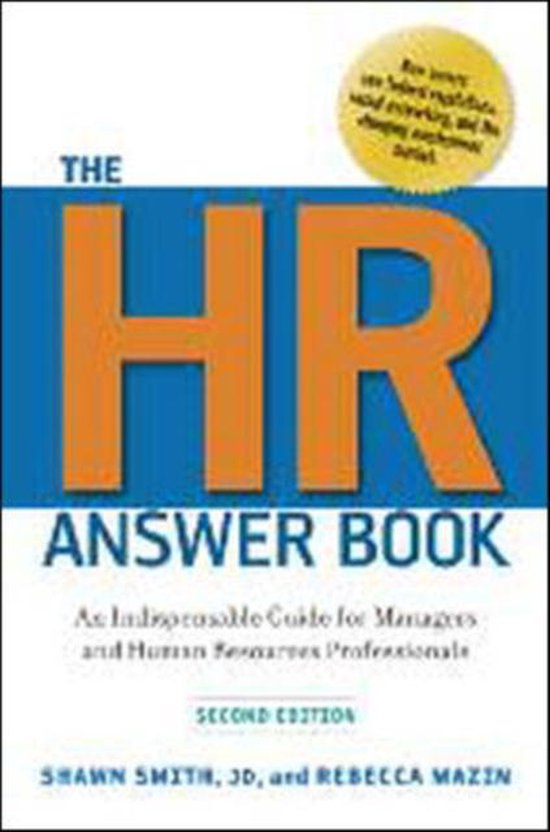 The HR Answer Book: An Indispensable Guide for Managers and Human ...