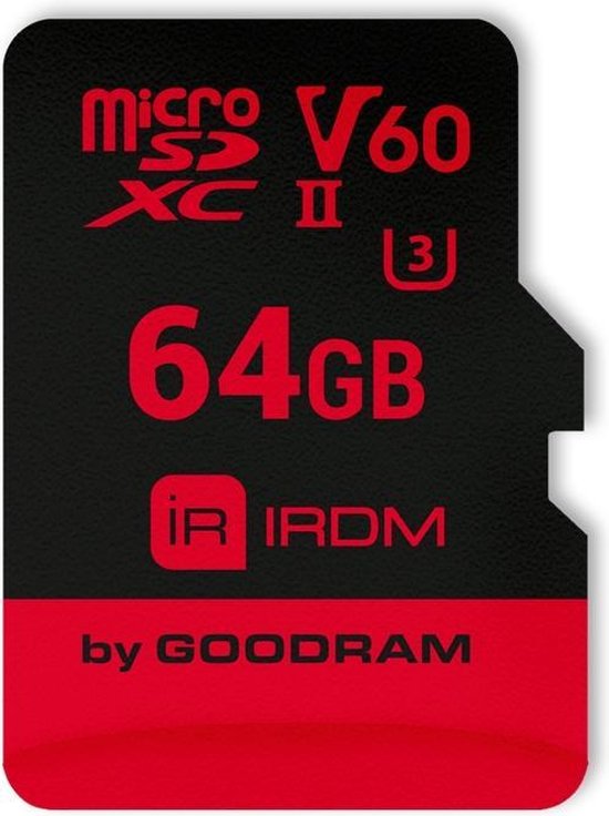 Goodram IRDM MicroCard 64 GB SDXC UHS-II Klasse 10 | bol.com