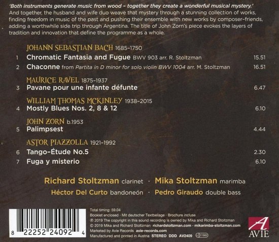 Richard Stolzman - Palimpset (CD), Richard Stoltzman | CD (album ...